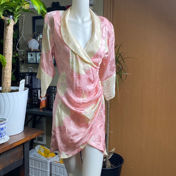 flora kung | Dresses | Vintage Flora Kung 0 Silk Dress | Poshmark